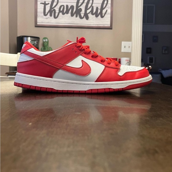 Nike | Shoes | Nike Dunks Low Gym Red | Poshmark